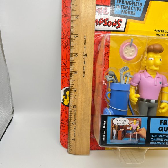 Simpsons | Toys | Simpsons Freddy Quimby Voice Activated World Of ...